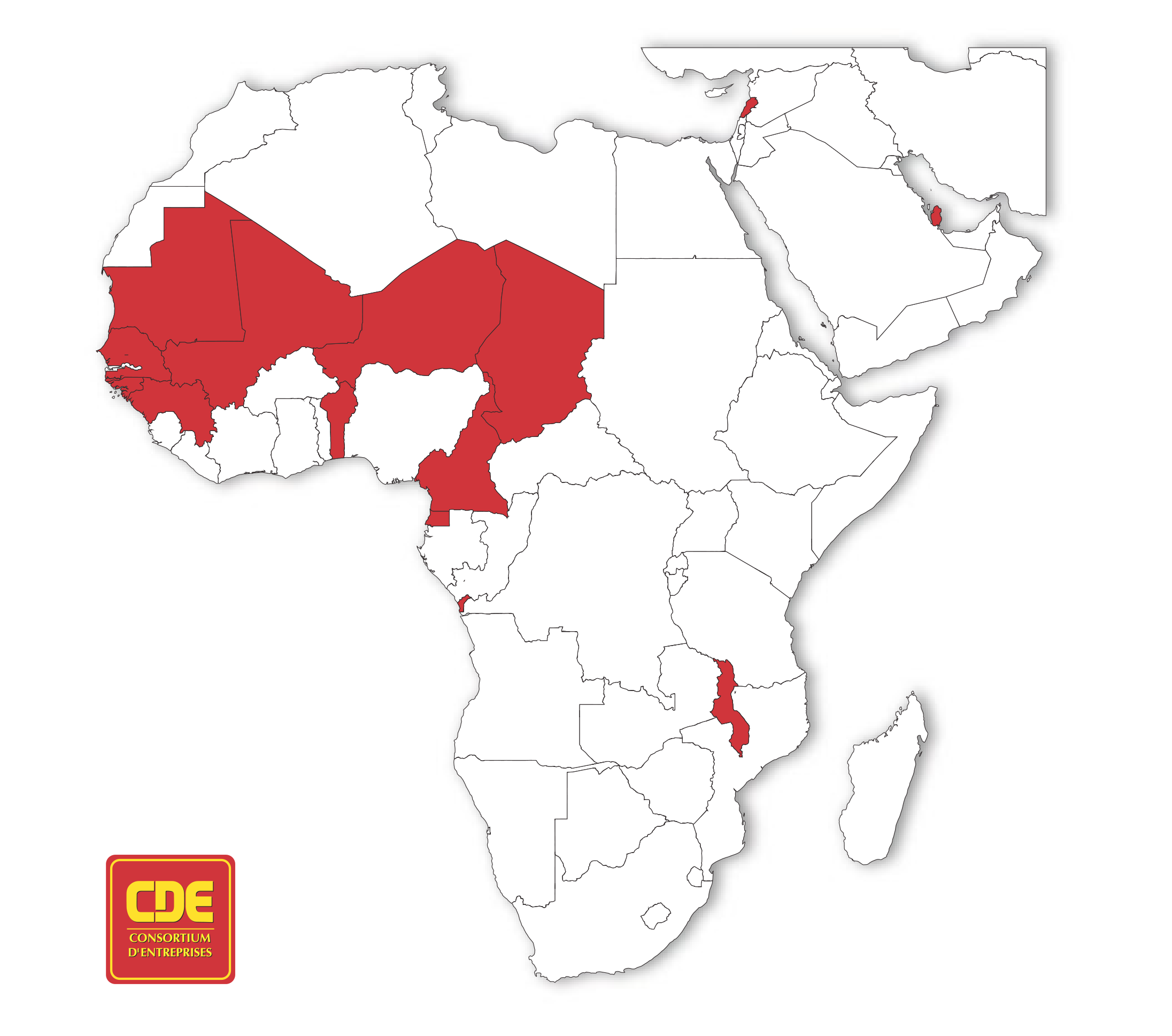 CDE et l'international